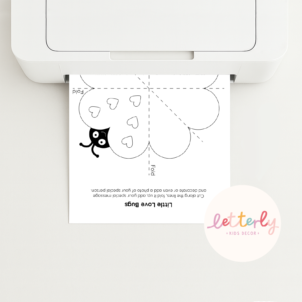 Love Bug Valentine's Activity Page - Free Printable for Kids – Letterly