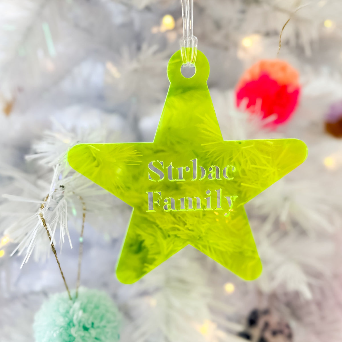 Limited Edition FLURO | Christmas Bauble | Custom Christmas Decoration ...
