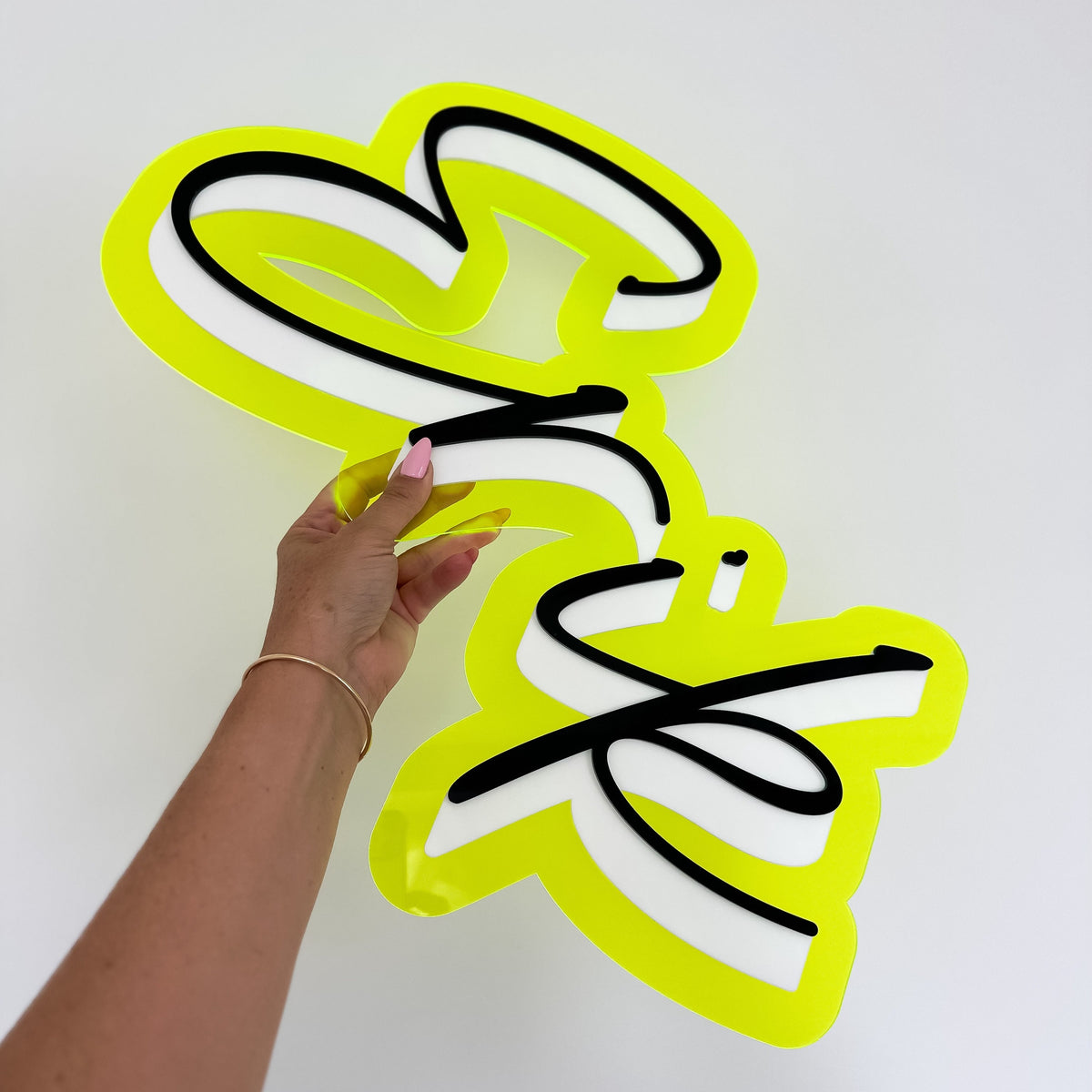 The Original Triple Layer Name now in Fluro! – Letterly